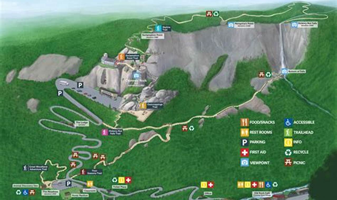 Your Guide to Chimney Rock Park Hawk Watch Trailhead