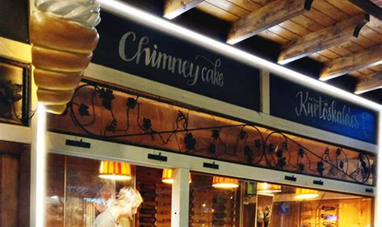 Delightful Chimney Cake Shop: Freshly Baked Treats