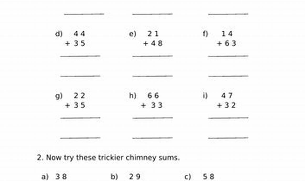 Easy Chimney Sums Method: Learn & Practice!