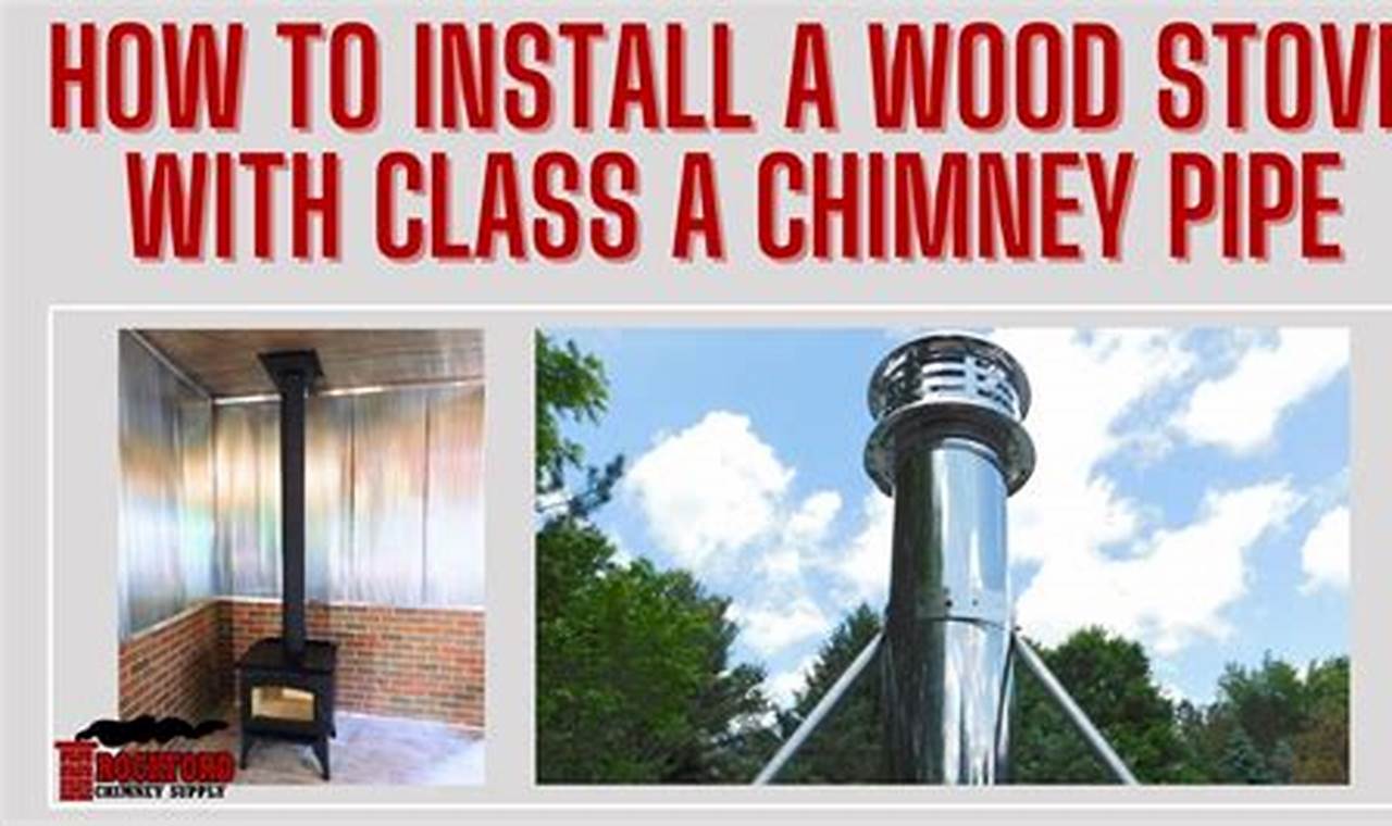 Choosing The Right Chimney Pipe For Your Wood Stove Setup